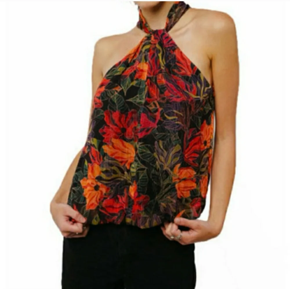 Ciebon | Tops | Ciebon Gisele Twist Neck Halter Sidenote Blouse Size M ...
